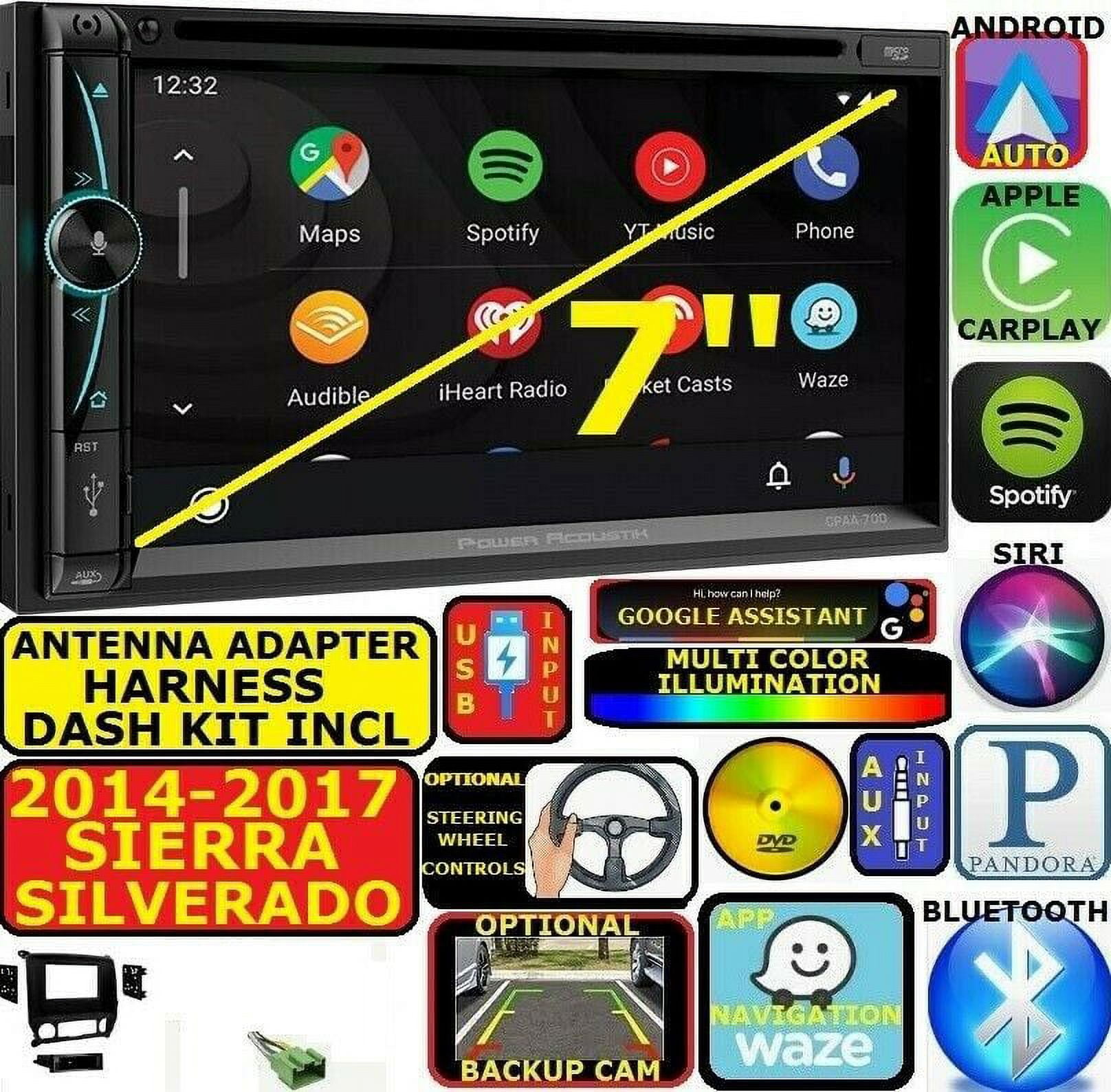 2014 -2017 SILVERADO / SIERRA GPS NAVIGATION SYSTEM BLUETOOTH STEREO ...