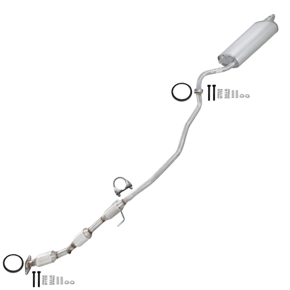 Stainless Steel Complete Exhaust System with Catalytic & Muffler Fits ...