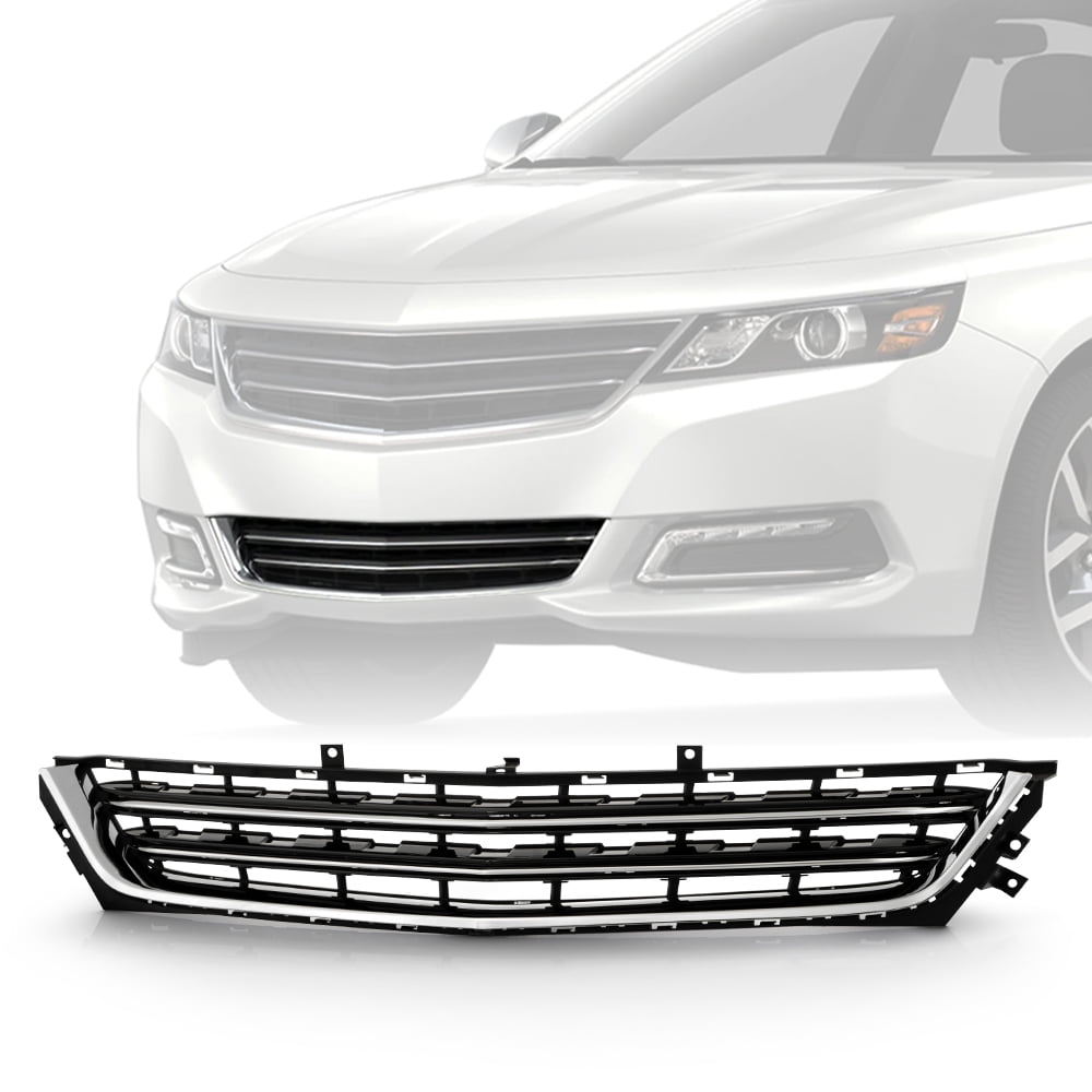 2014-2020 Chevy Impala Front Bumper Center Lower Grille Assembly Chrome ...