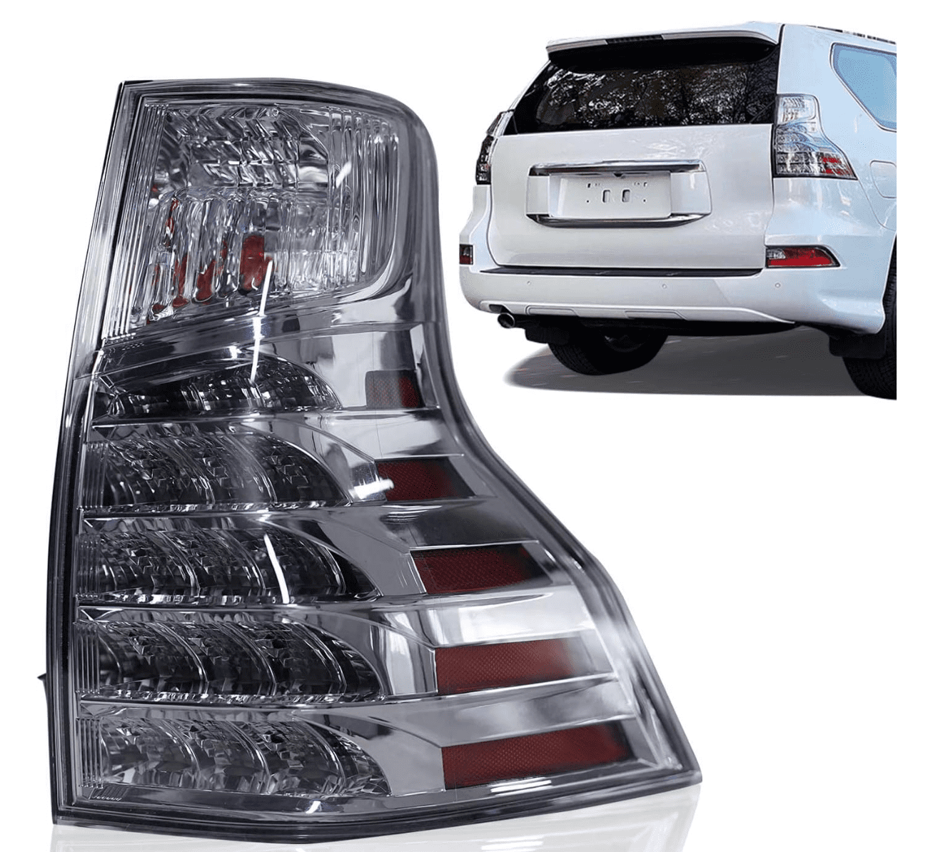 2014-2021 Lexus GX460 tail lamp lens/housing passenger side RH ...