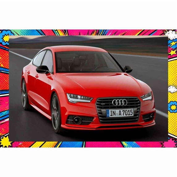 2014 Audi A7 Sportback Competition - Pop Art Edition | 20x30 Inch ...