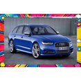 2014 Audi S6 Avant Style A - Pop Art Edition | 20x30 Inch Laminated ...