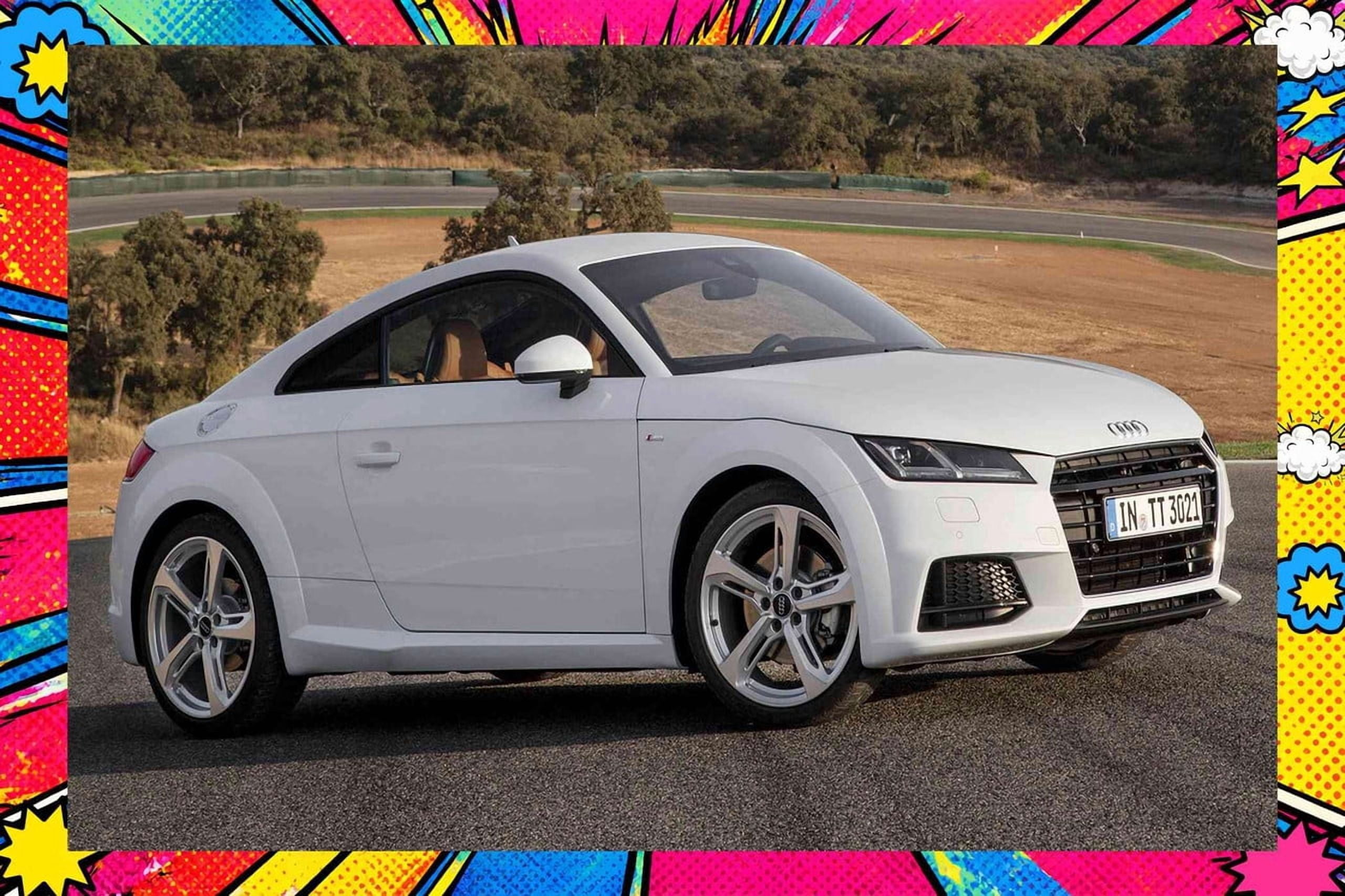 2014 Audi TT Coupe S Line - Pop Art Edition | 20x30 Inch Glossy ...