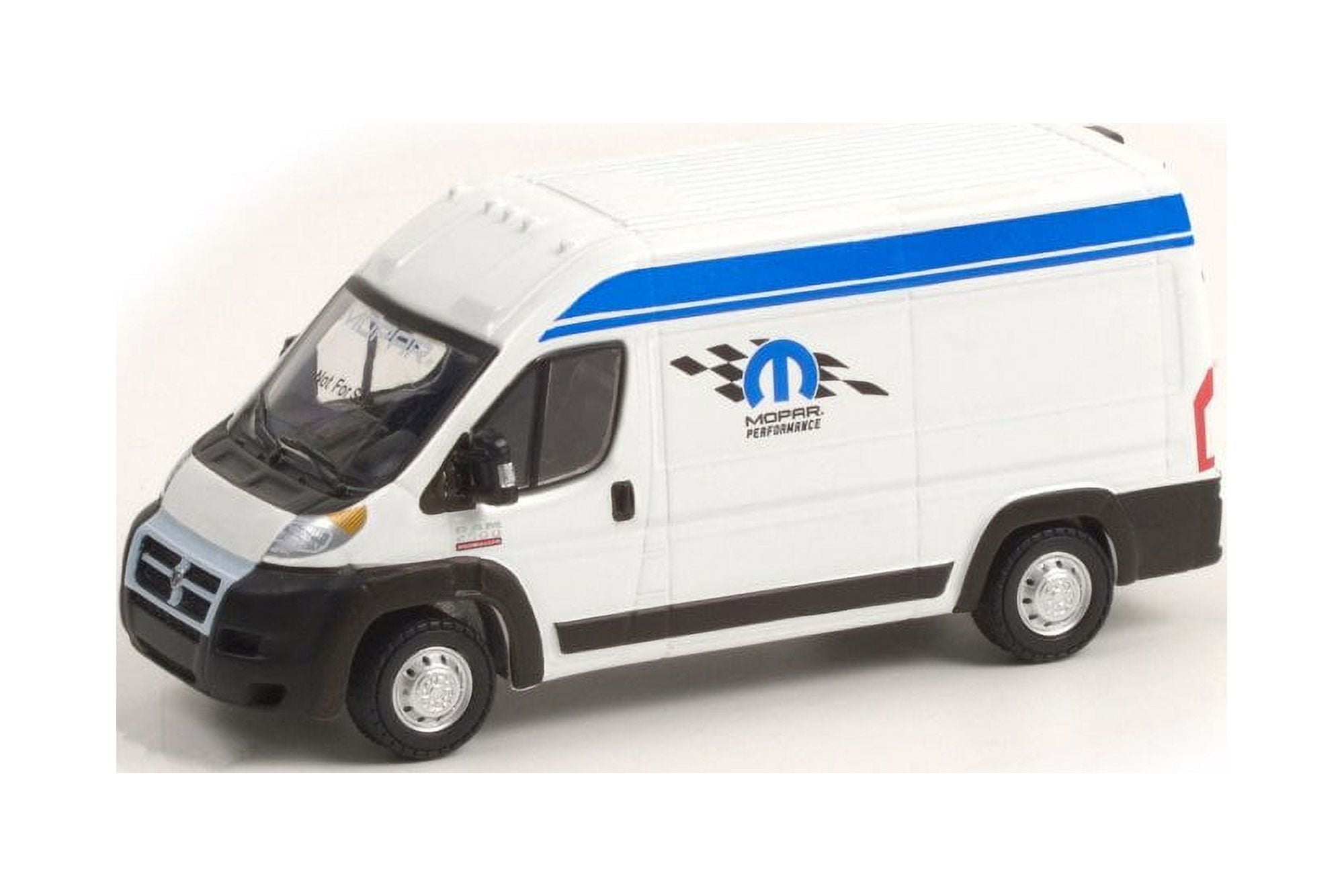 2014 Dodge Ram ProMaster, White with Blue Stripes - Greenlight 53040A 1 ...