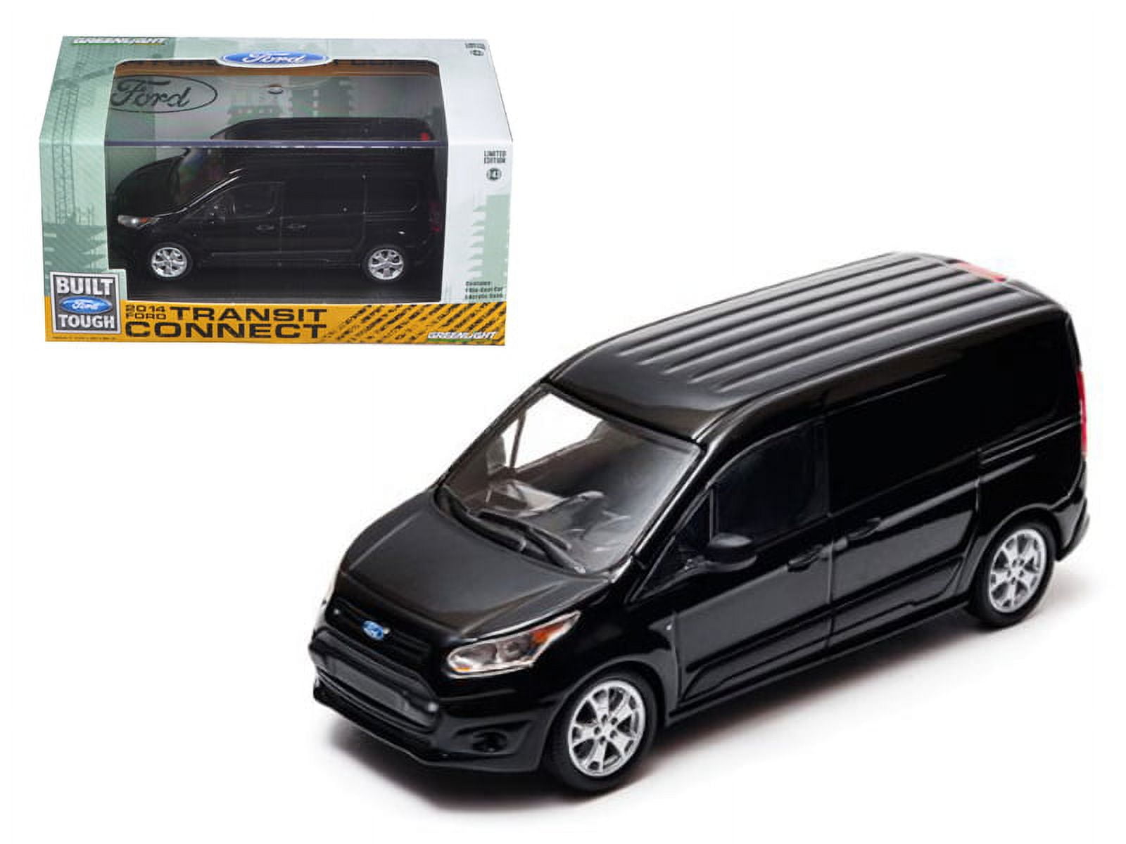 2014 Ford Transit Connect (V408) Black 1/43 Diecast Car Model by ...