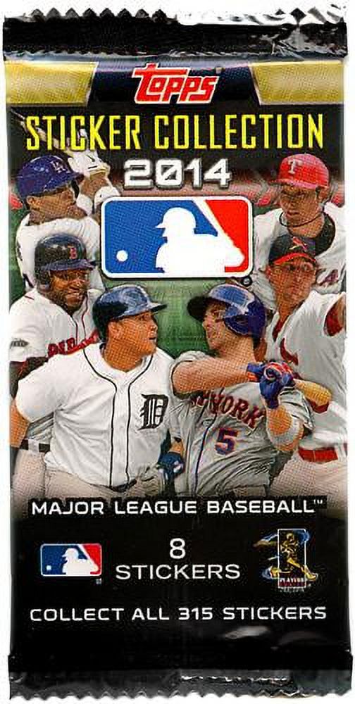 2014 MLB Sticker Collection Pack - Walmart.com