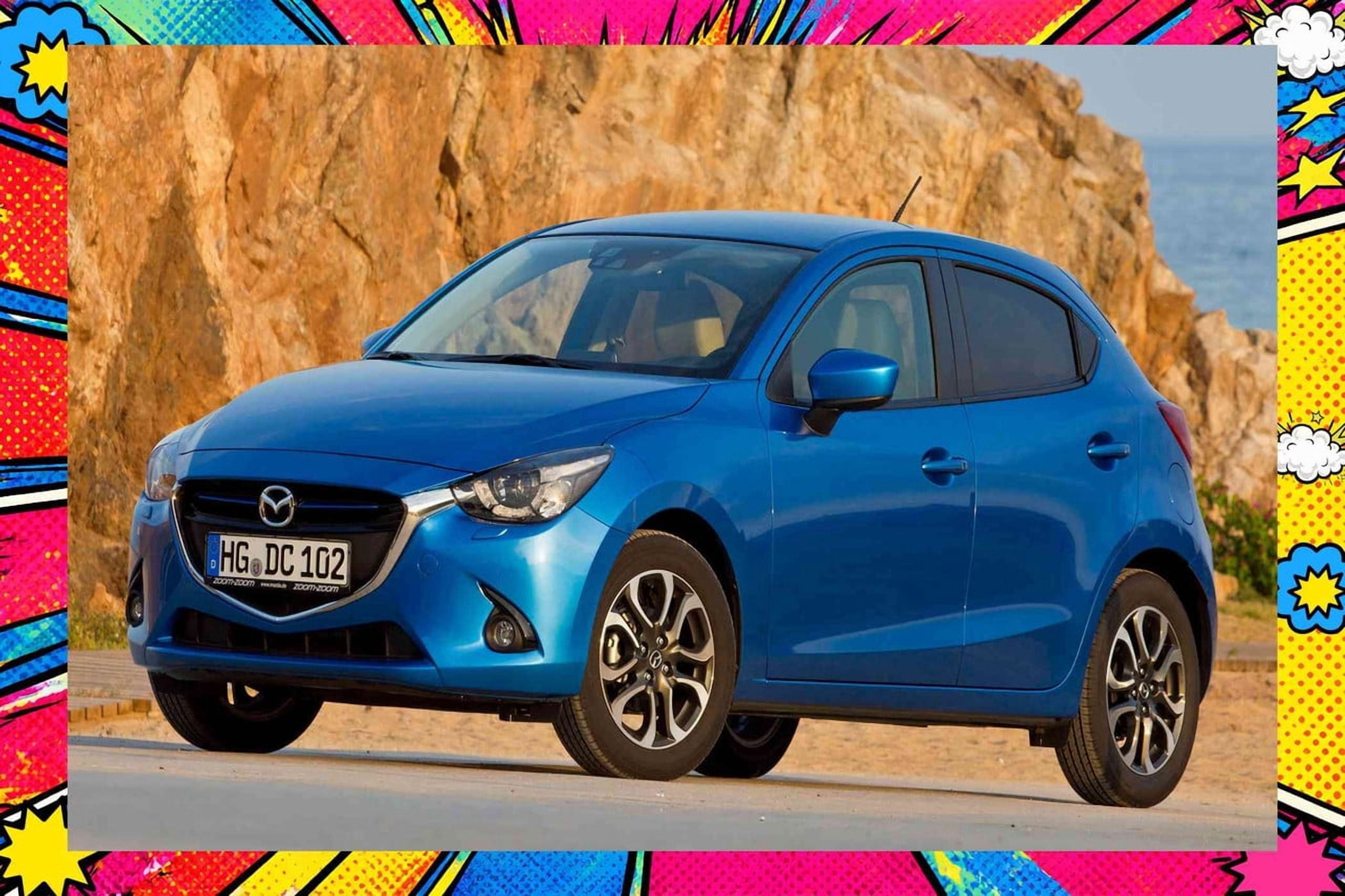 2014 Mazda2 - Pop Art Edition | 12x18 Inch Laminated Poster | Vibrant ...