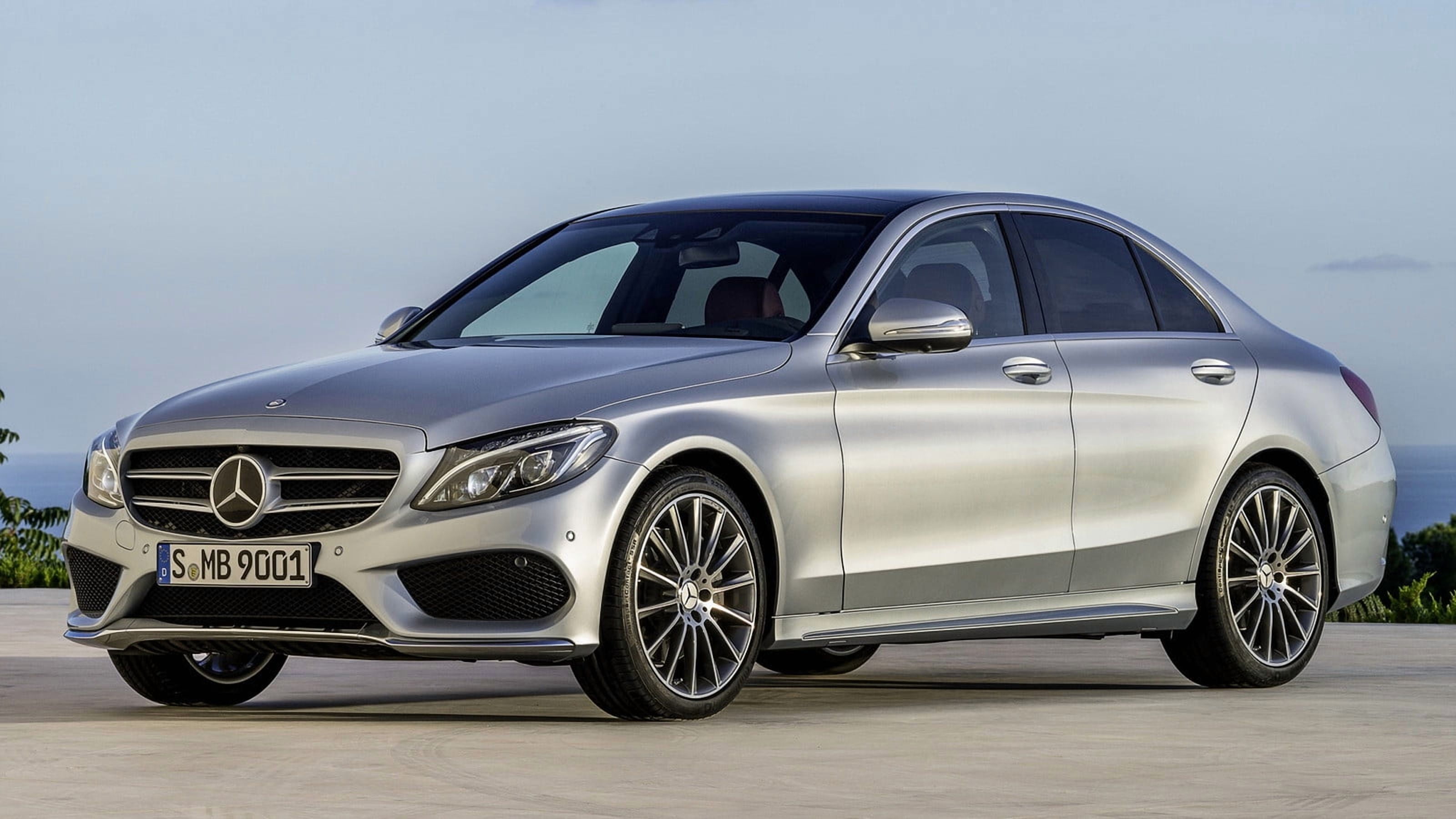 2014 Mercedes-Benz C Class AMG Line - 24x36 Inch Laminated Poster ...
