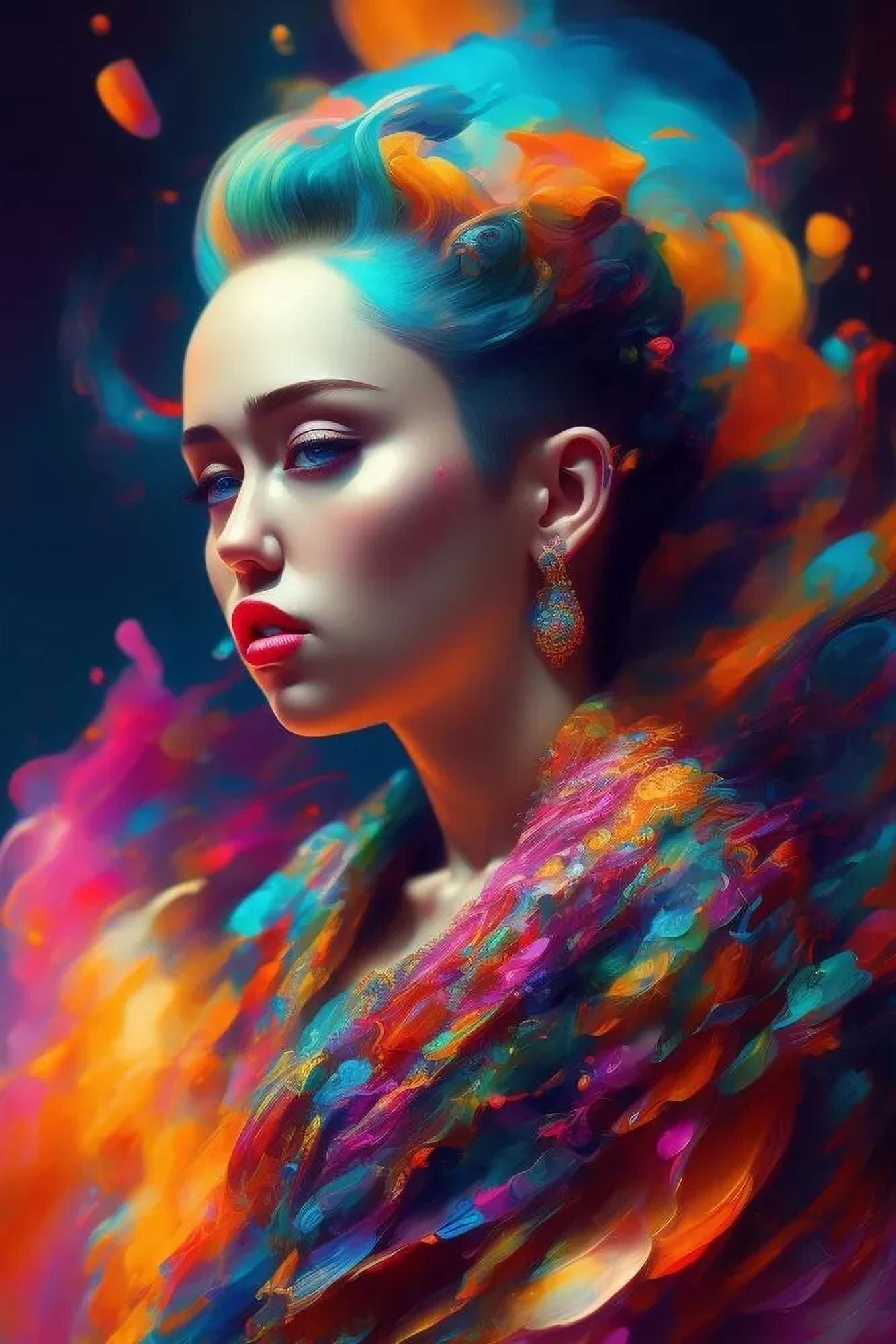 2014 Miley Cyrus Concert Poster Bangerz Tour original poster es 16 x 24 Inch Poster - Walmart.com