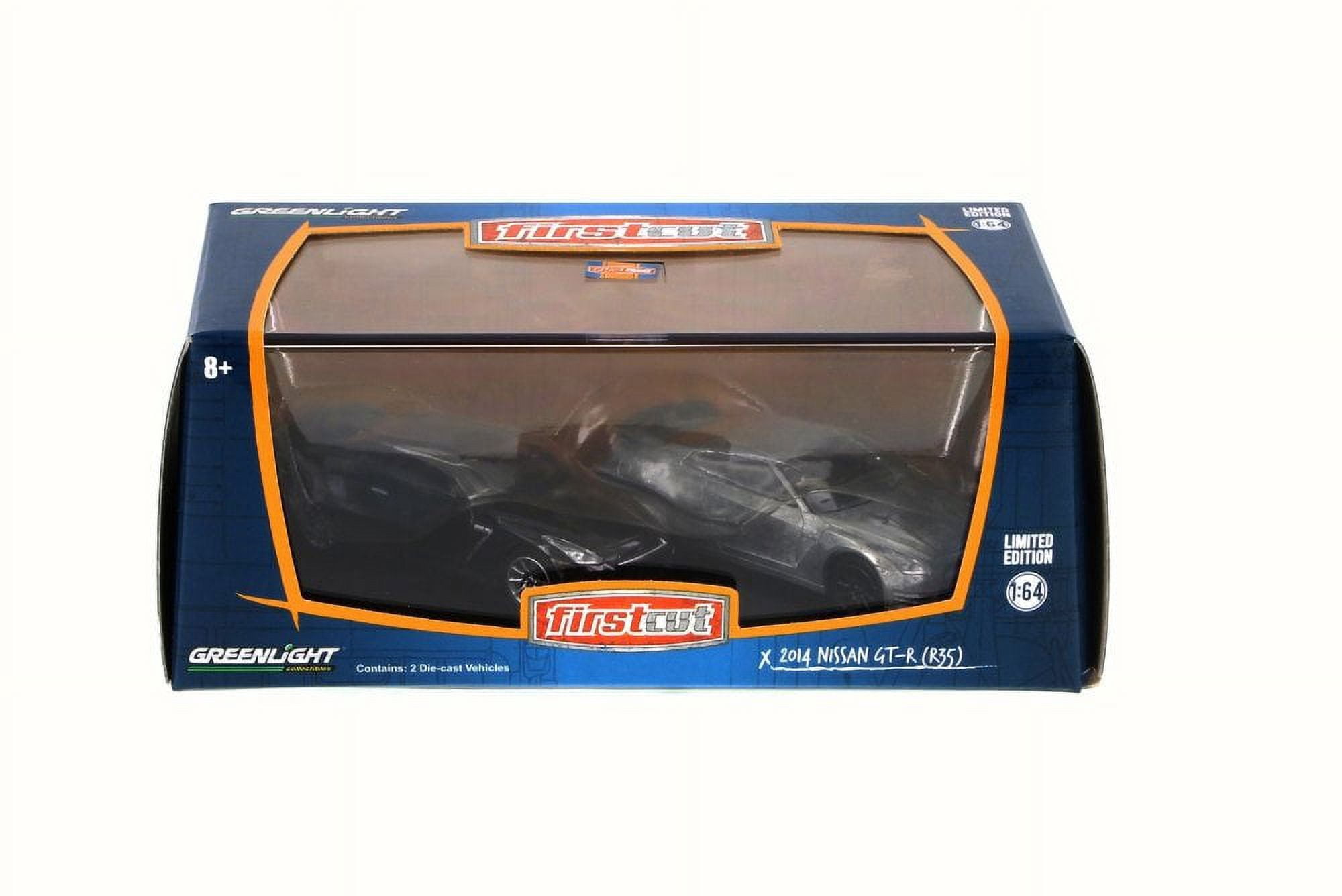 2014 Nissan GT-R R35 Set, Greenlight 29831 - 1/64 Scale Diecast Model ...