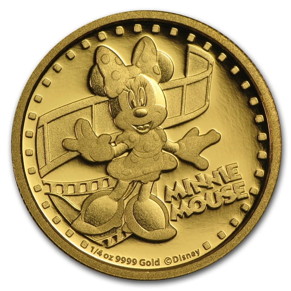 2014 Niue 1/4 oz Proof Gold $25 Disney Minnie Mouse - Walmart.com