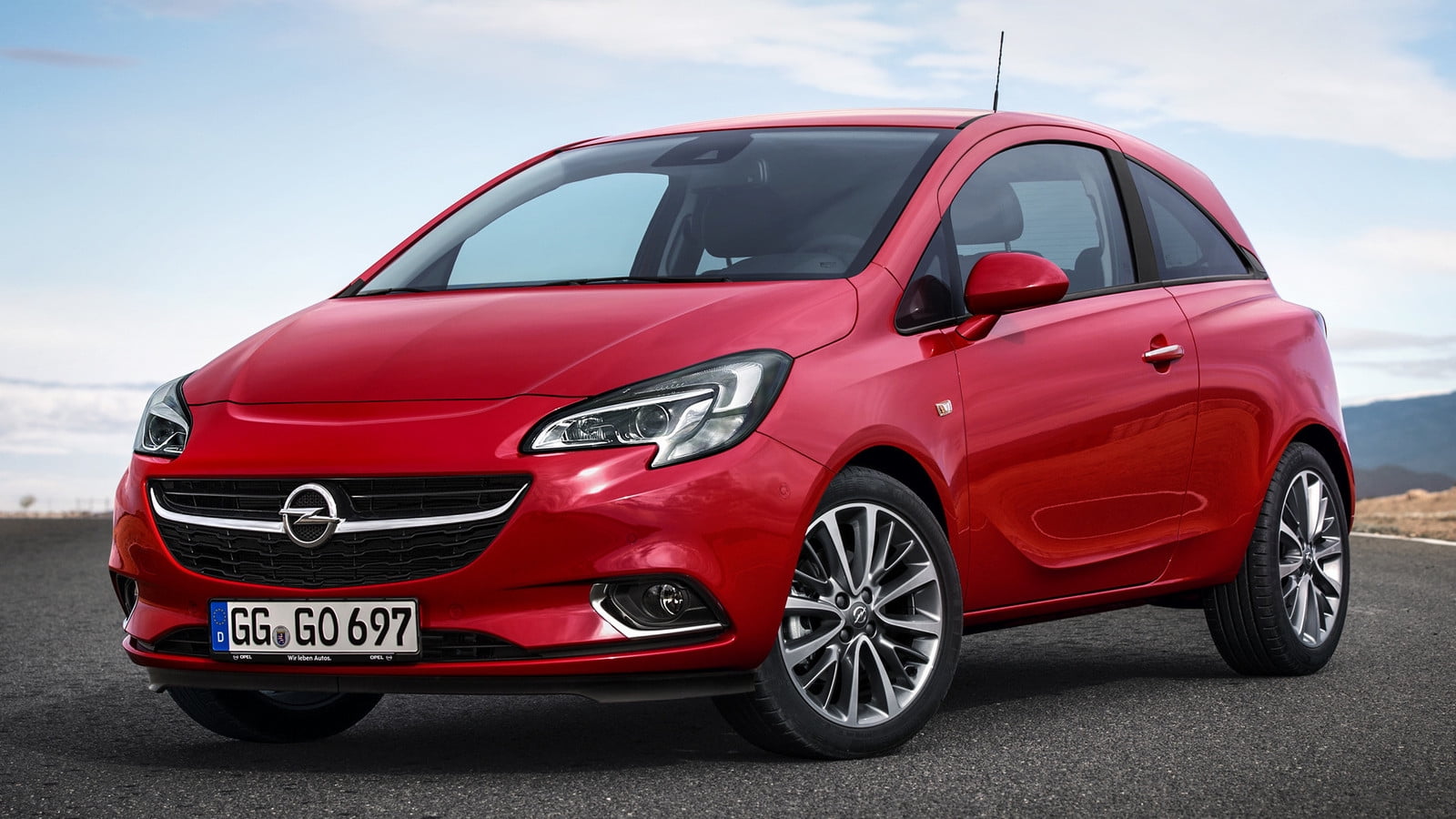 2014 Opel Corsa 3 Door - 24x36 Inch Glossy Laminated Poster - Stunning ...