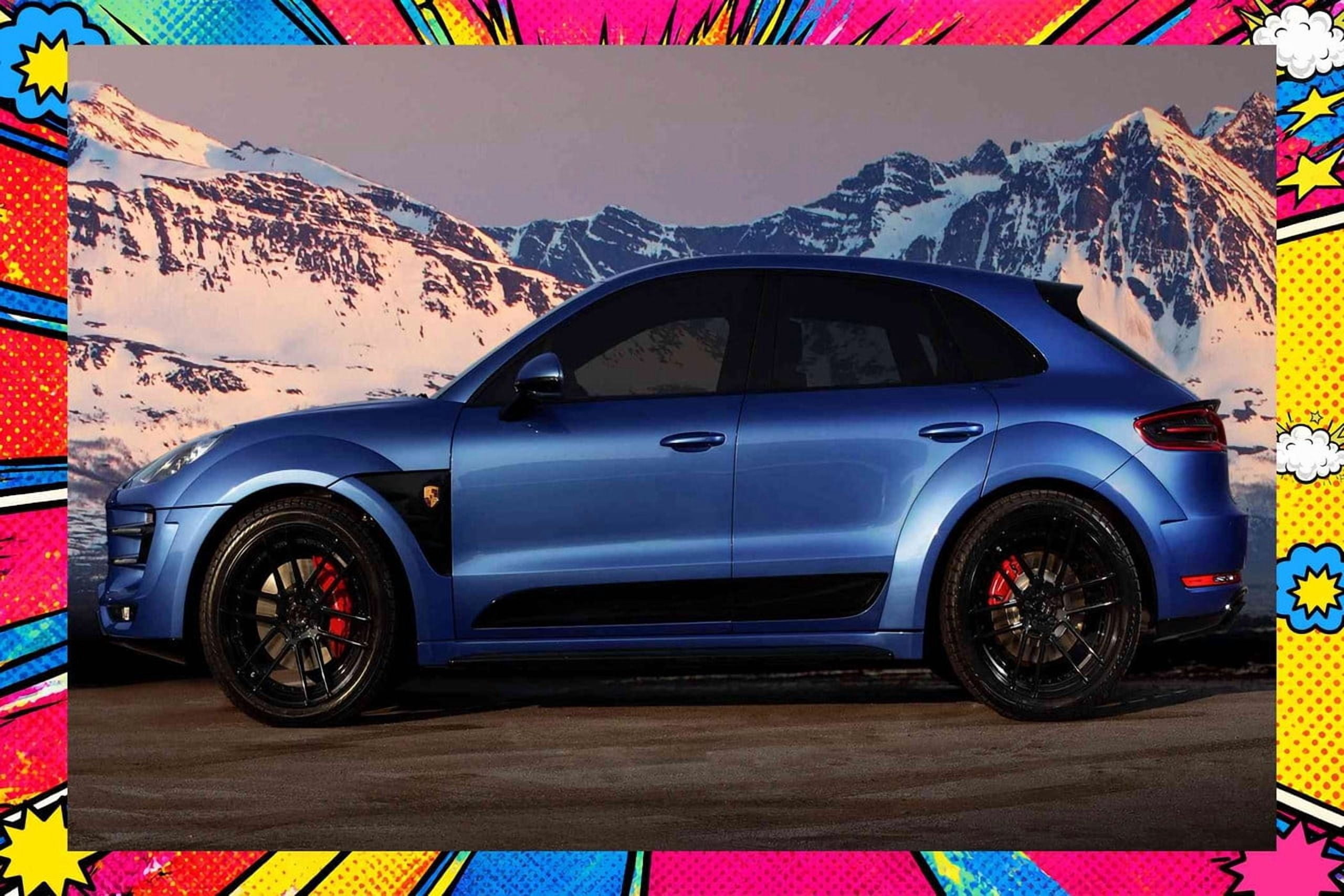 2014 Porsche Macan Ursa by TopCar - Pop Art Edition | 12x18 Inch ...