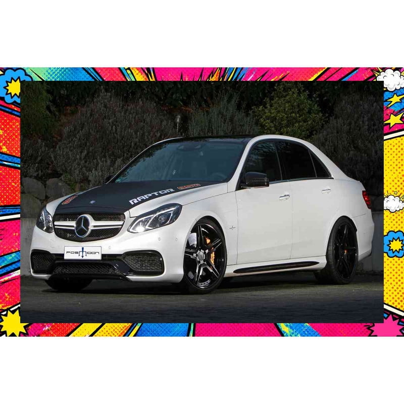 2014 Posaidon E 63 RS 850 - Pop Art Edition | 20x30 Inch Laminated ...
