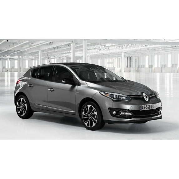 2014 Renault Mégane Car - 12x18 Inch Laminated Poster - Stunning Detail ...