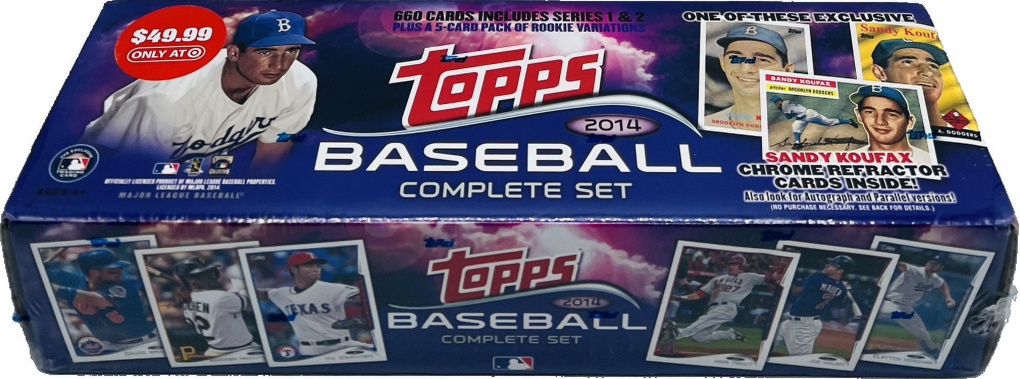 2014 Topps Factory Baseball Set (Sandy Koufax Chrome Refractor ...