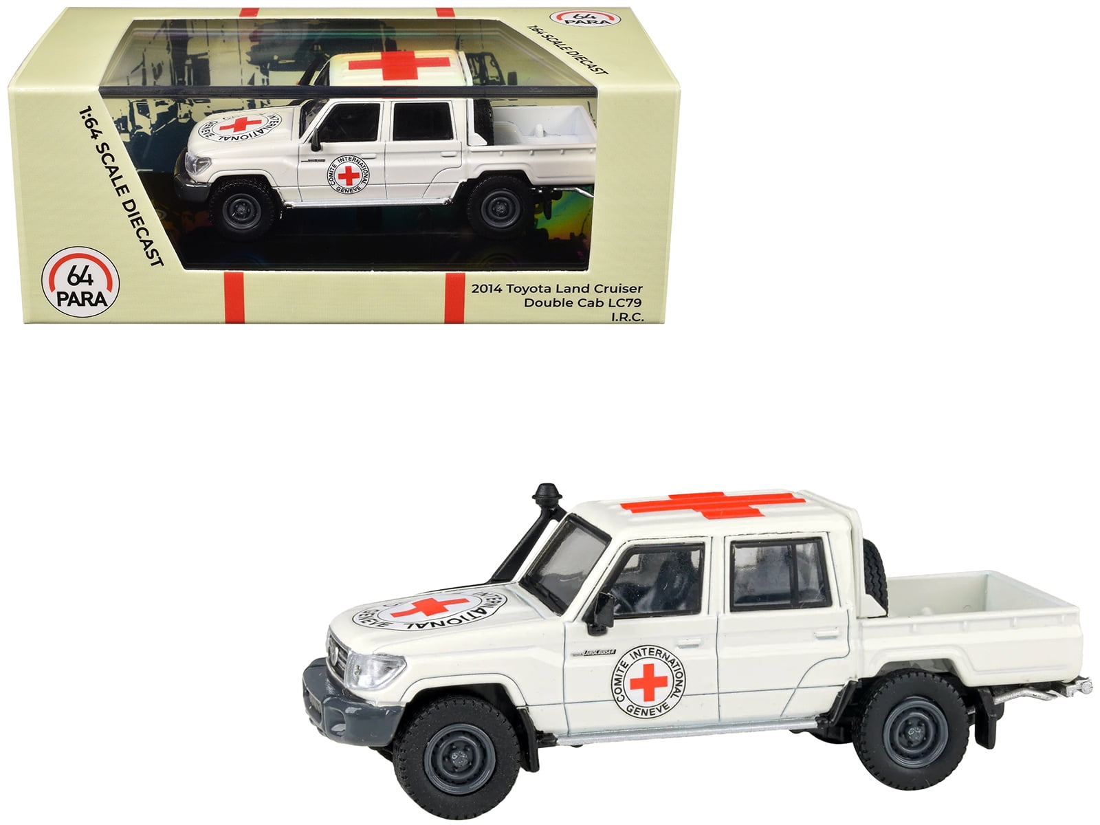 2014 Toyota Land Cruiser LC 79 Pickup Truck White "International Red ...