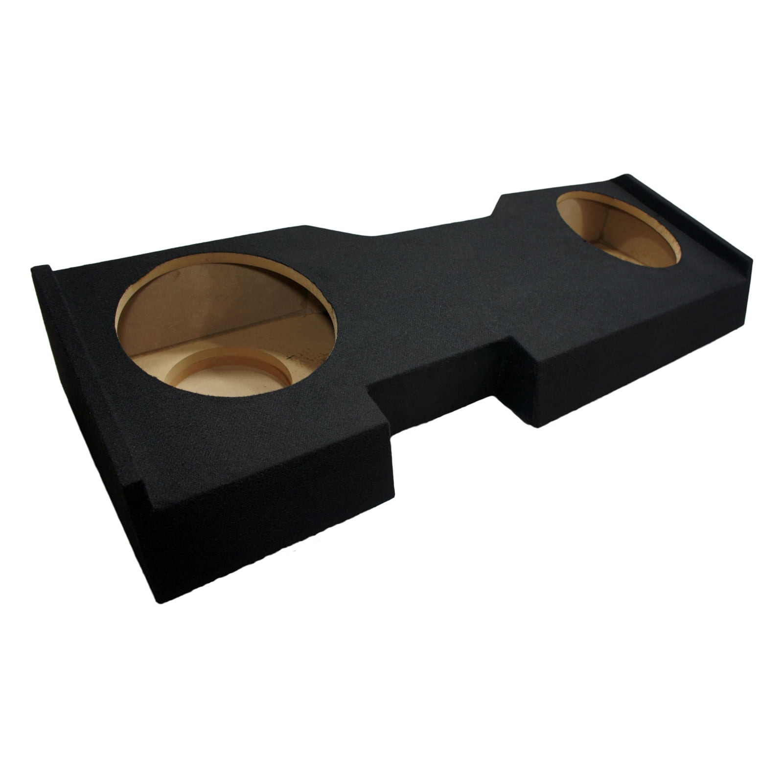Chevy Silverado 2014 - UP Crew Cab Custom Dual 12" Subwoofer Enclosure ...