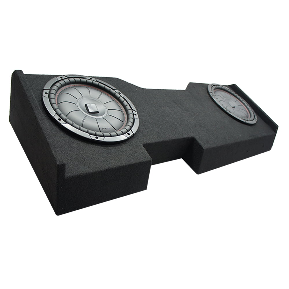 2014 - 2018 GMC Sierra Crew Cab Kicker CompVT CVT10 Dual 10" Sub Box 2 ...