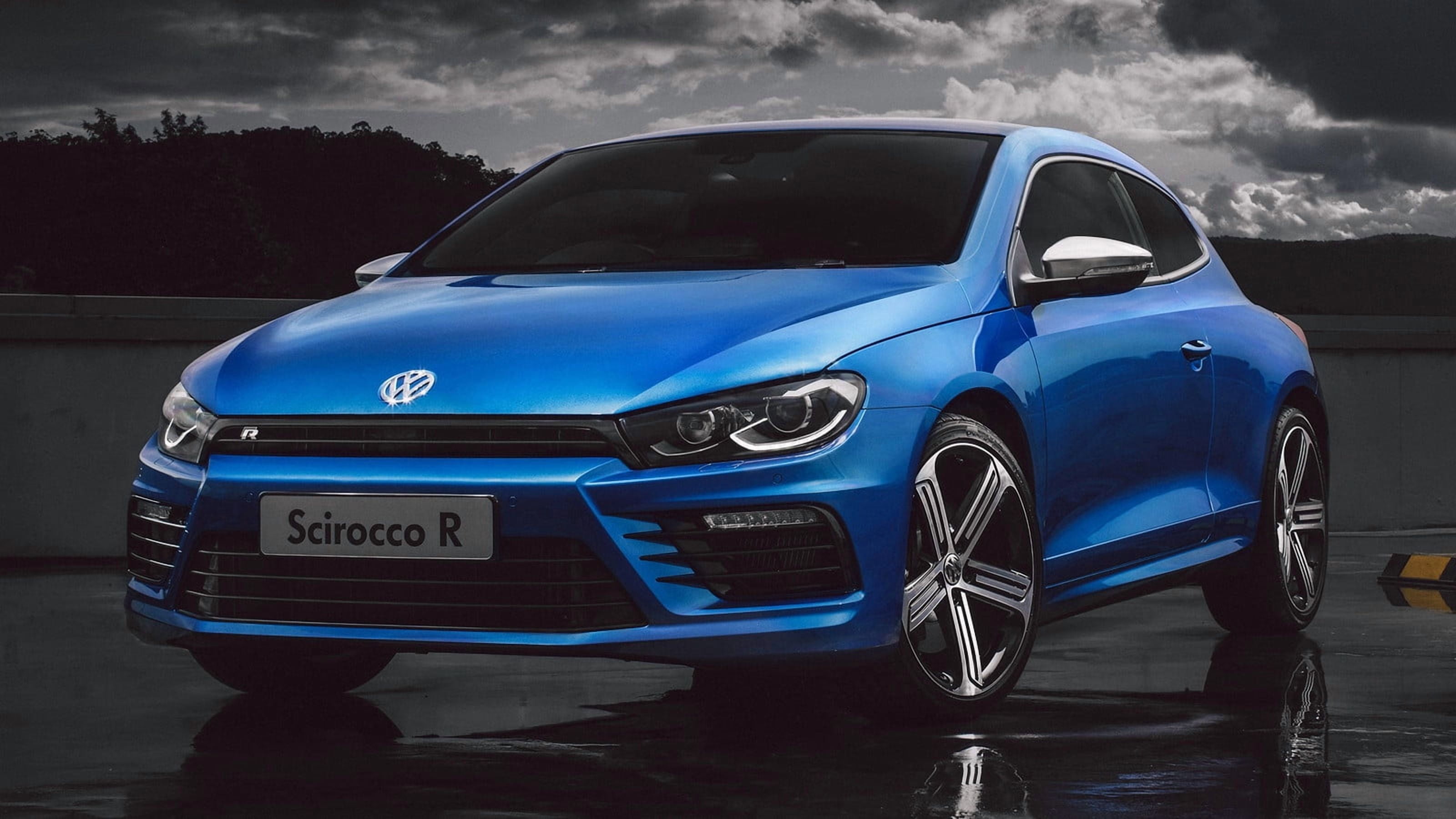 2014 Volkswagen Scirocco R AU Car - 20x30 Inch Glossy Laminated Poster ...