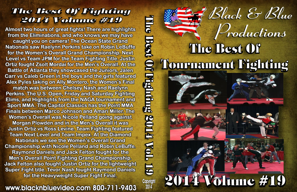 2014 Volume 19 Best of Karate Martial Arts Open Tournament Fighting DVD ...