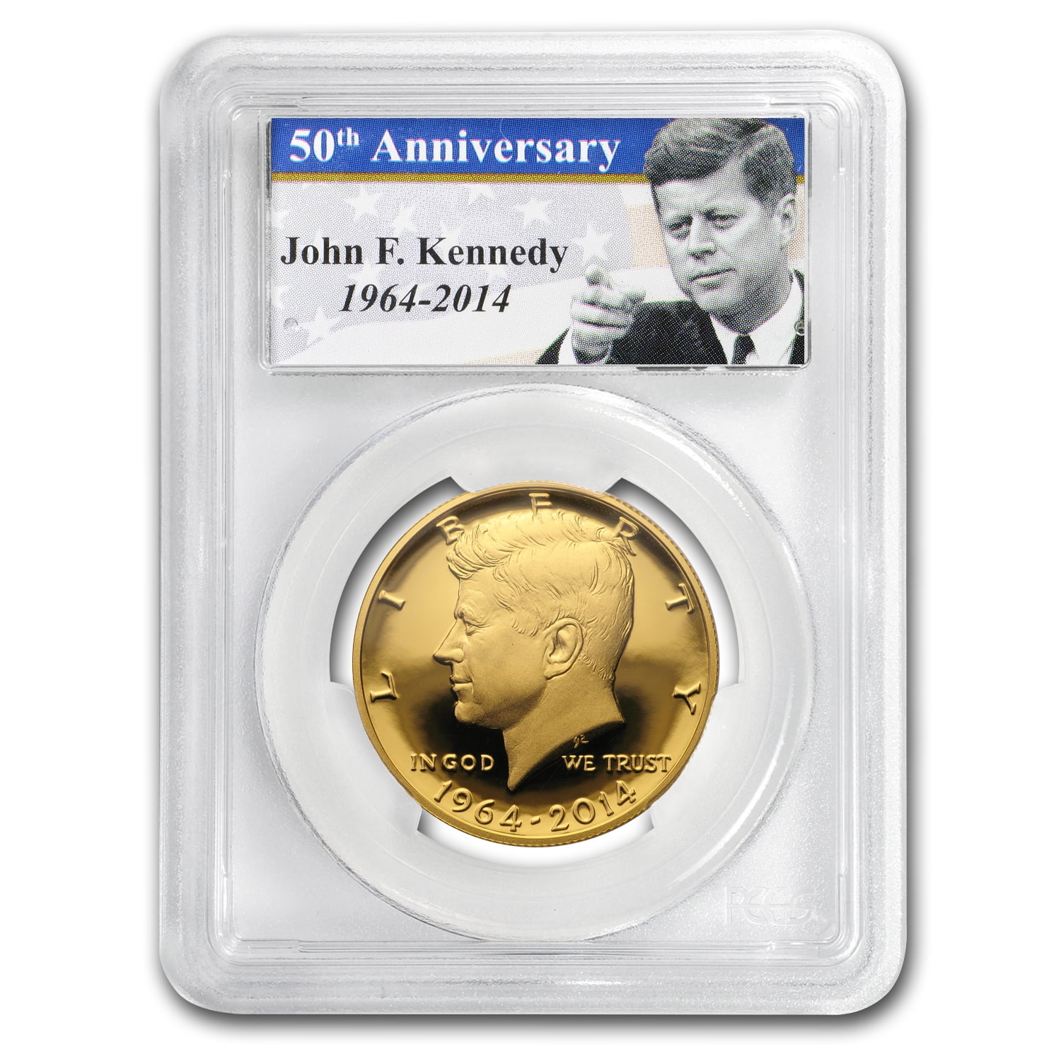 2014-W 3/4 oz Gold Kennedy Half Dollar Commem PR-69 PCGS - Walmart.com