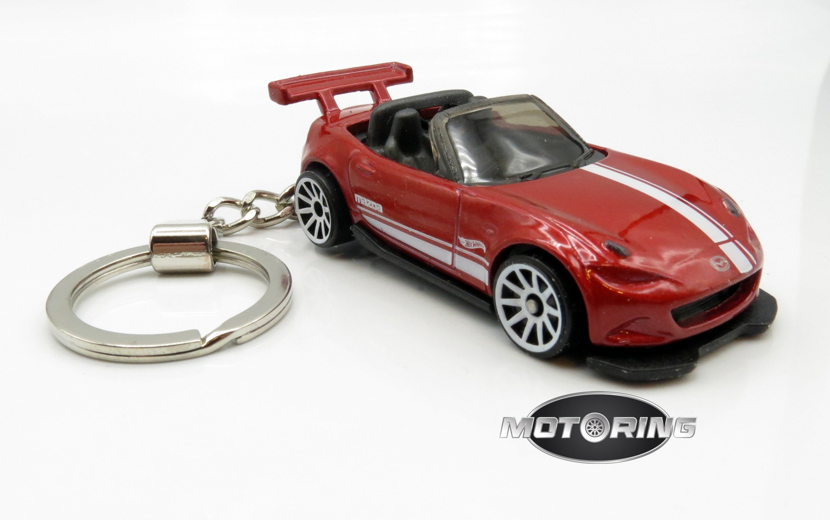 2015 '15 Mazda Miata Maroon Convertible Car Rare Novelty Keychain 1:64 ...