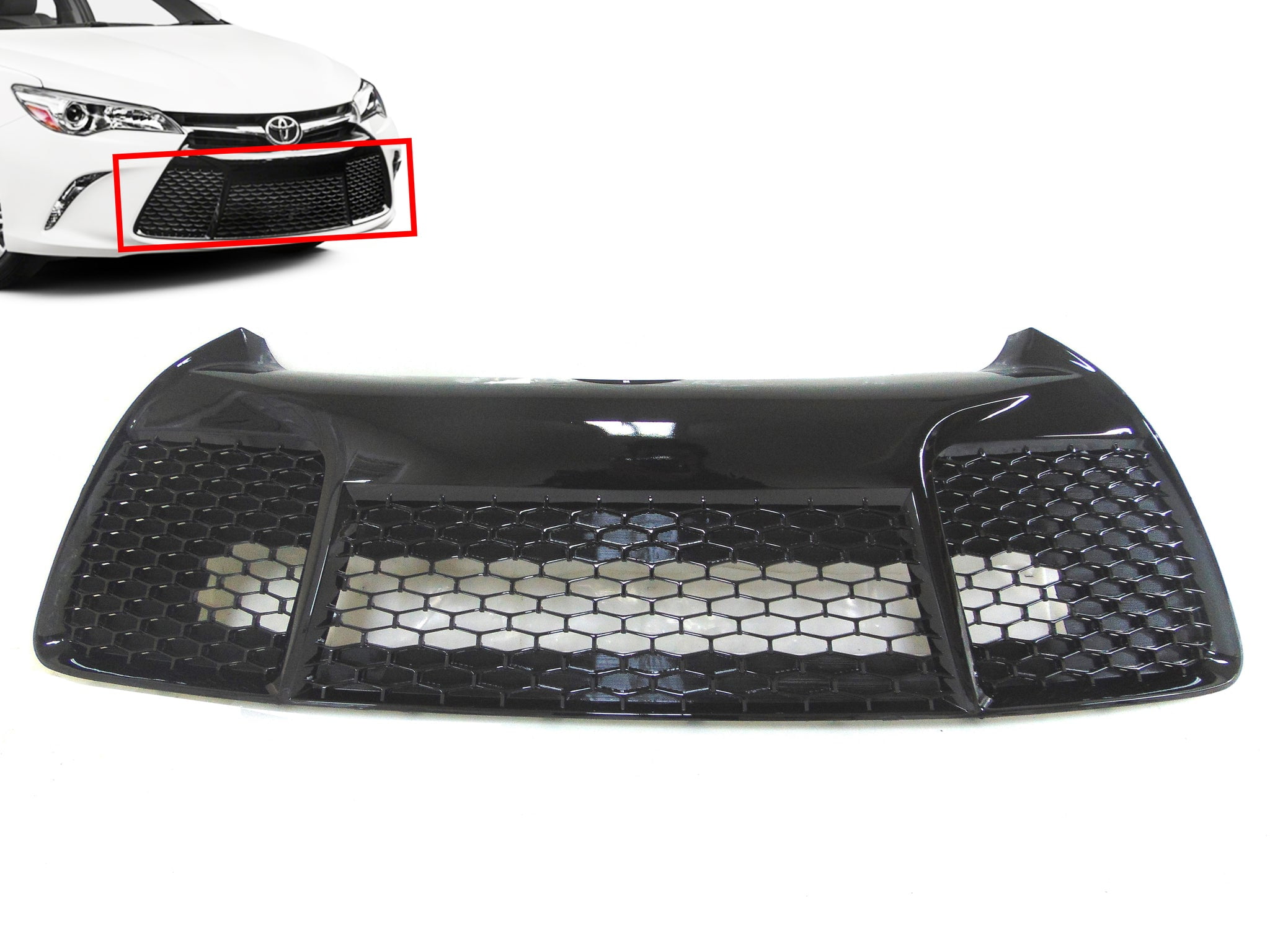 2015 2016 2017 Compatible With Toyota Camry XSE SE Front Bumper Lower ...