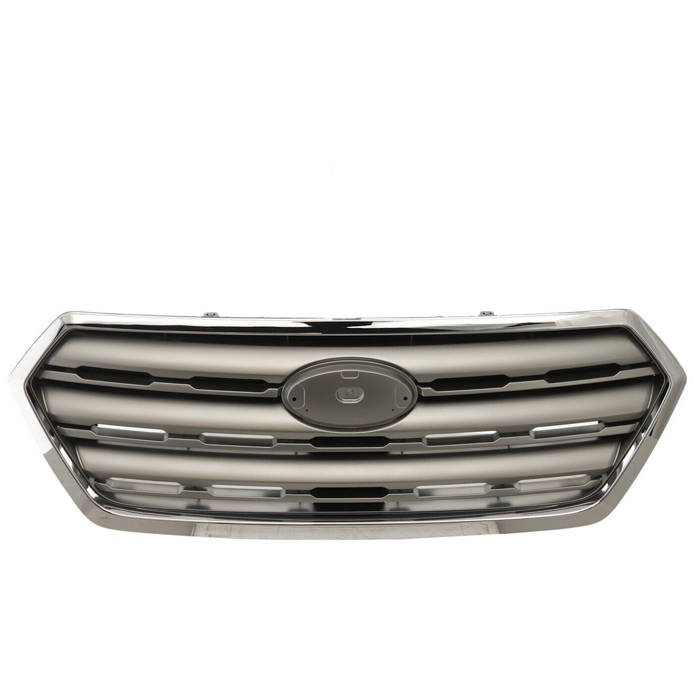 2015-2016 For Subaru For Outback Chrome Grille W/Silver Insert ...