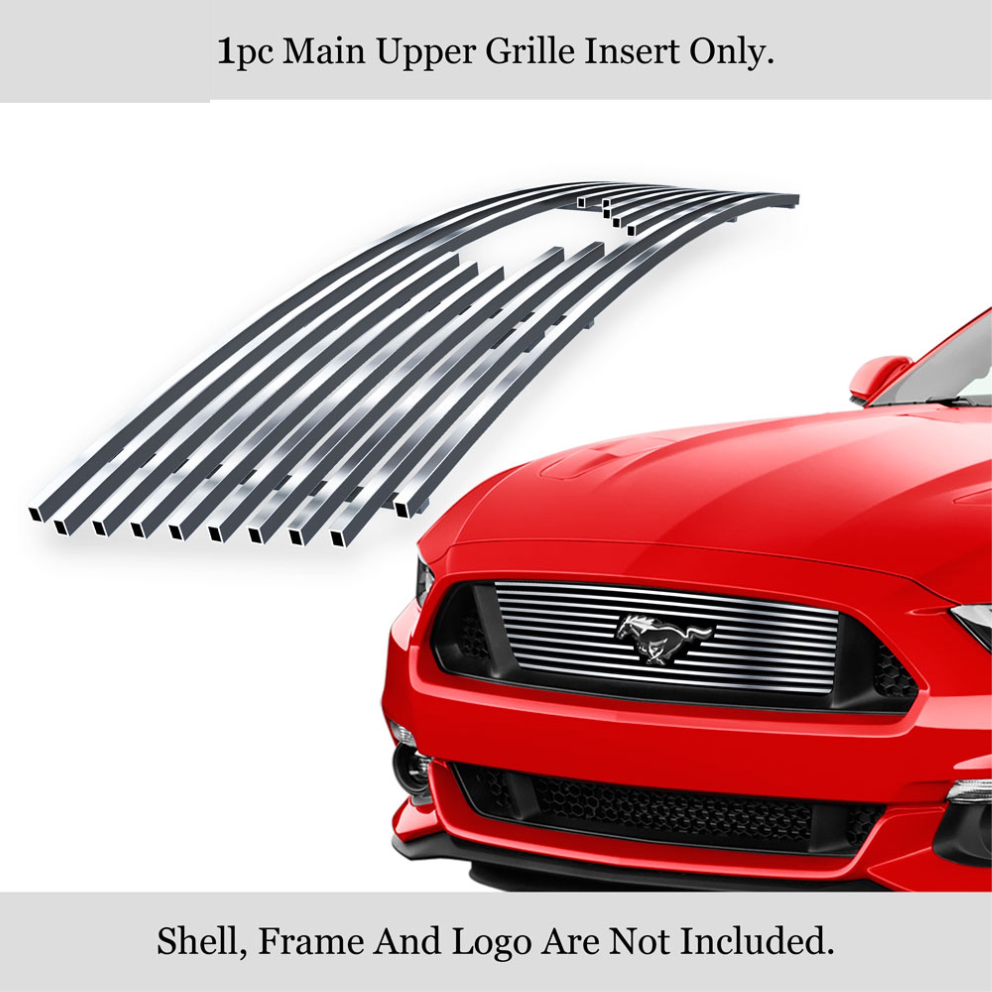2015-2017 Ford Mustang Gt V8 With Logo Show 304 Stainless Steel ...