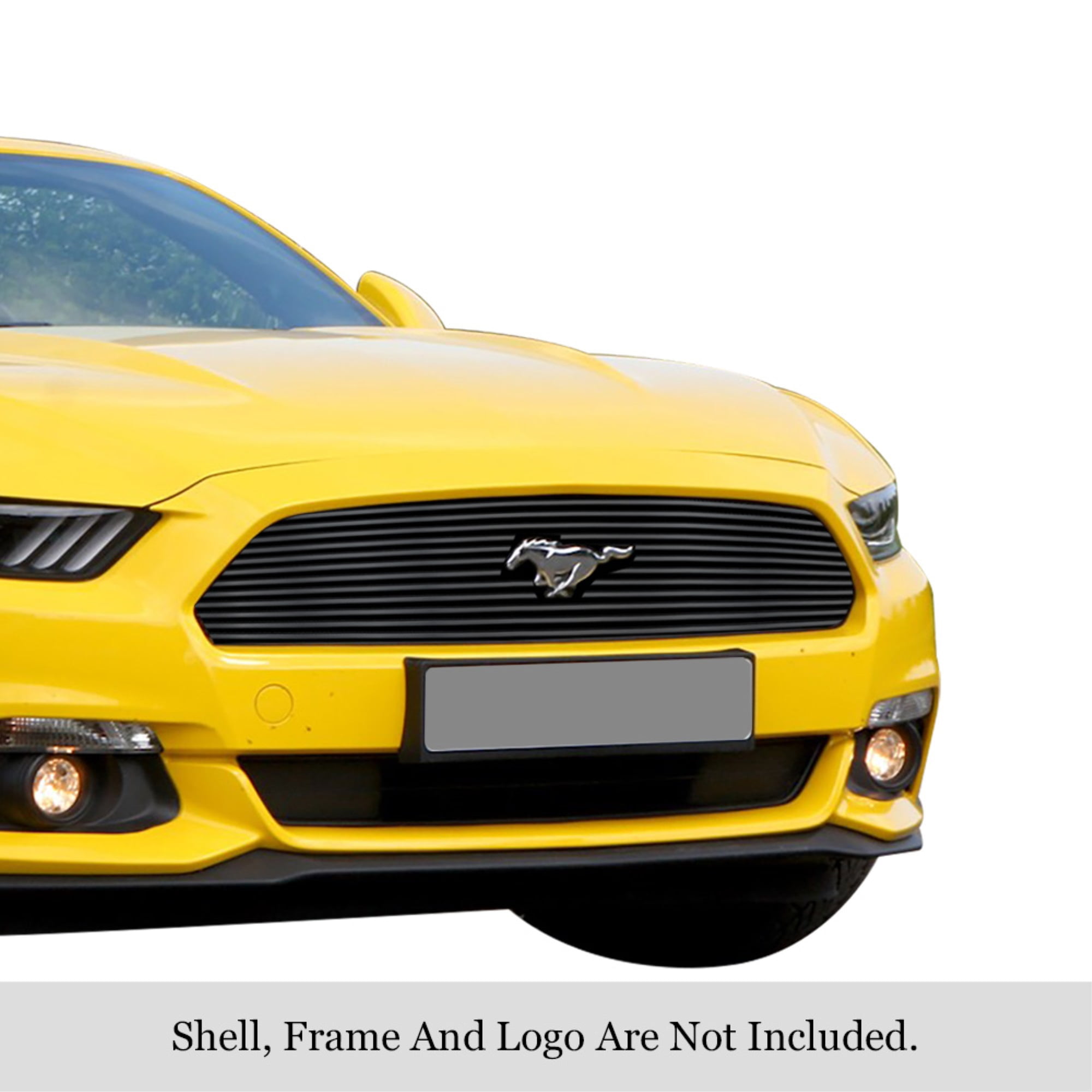 2015-2017 Ford Mustang Only For V6 Base Models With Logo Show Stainless ...