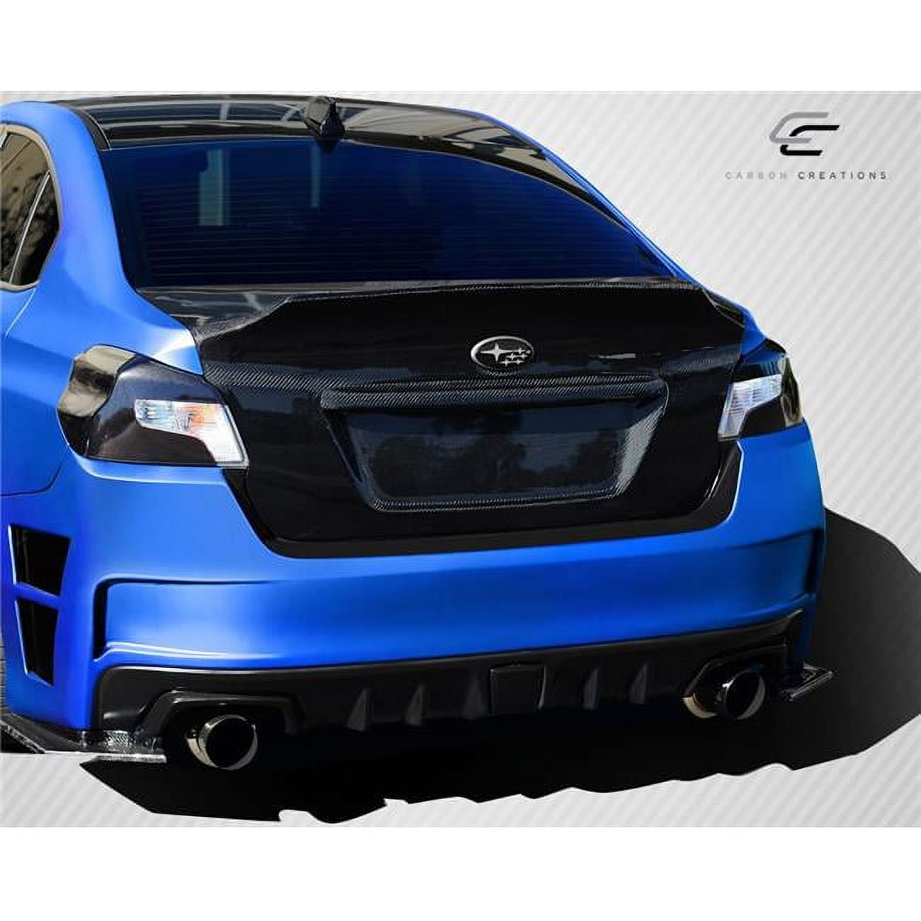 2015-2017 Subaru WRX NBR Concept Trunk - Signature Black - 1 Piece ...