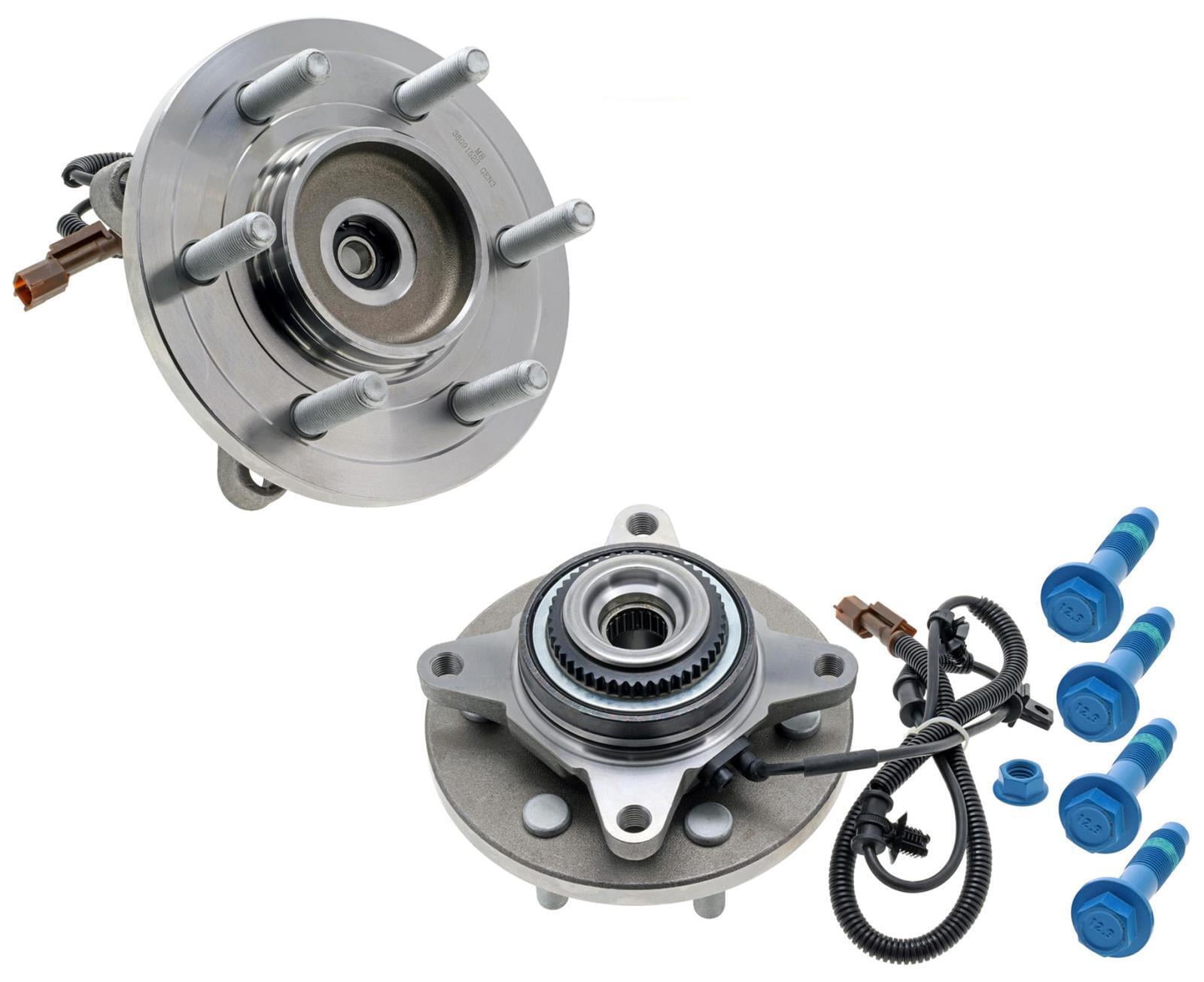 2015-2017 for F-150 4WD Front Left/Right Wheel Hub & Bearing Assembly ...