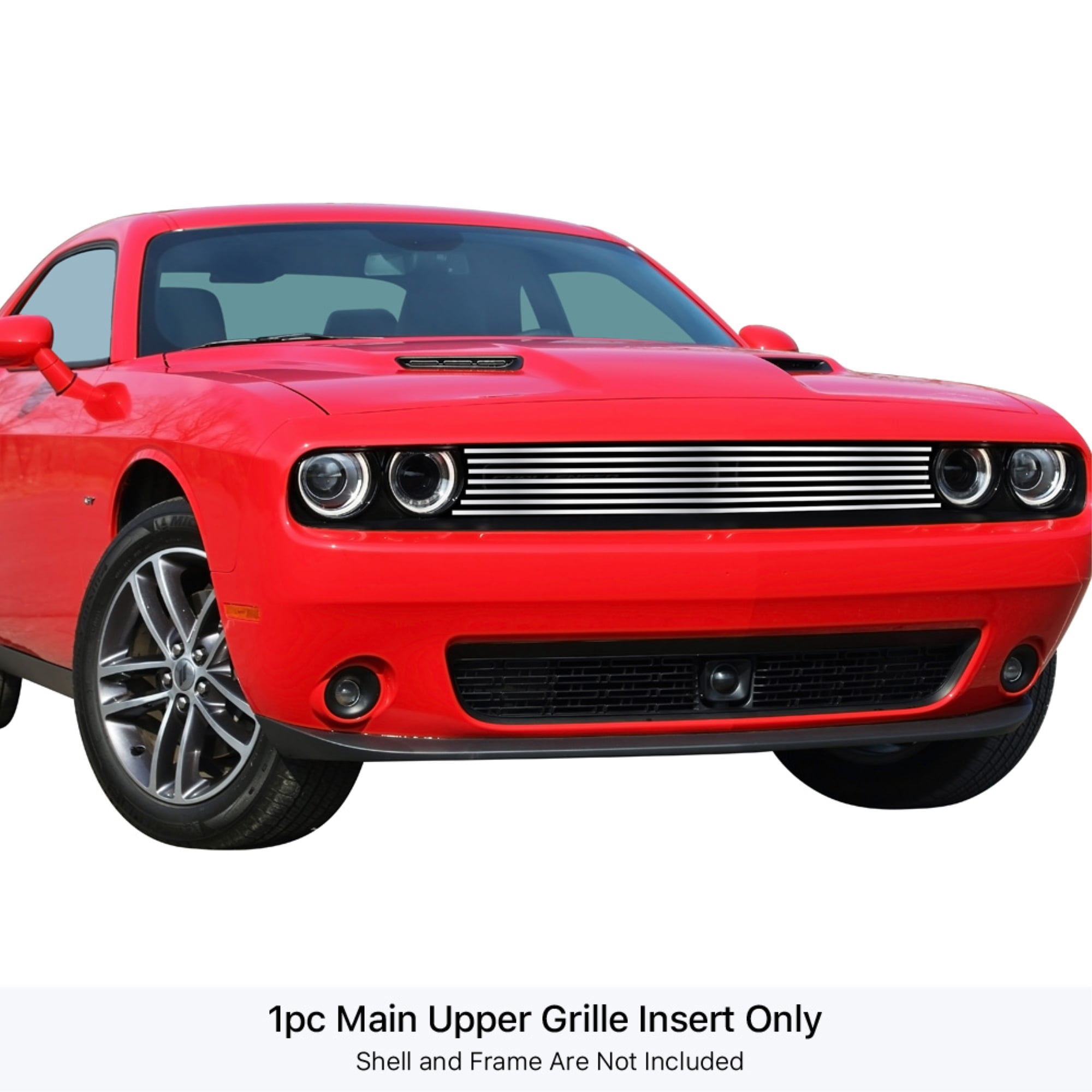 2015-2022 Dodge Challenger 304 Stainless Steel Polished Finish 8X6 ...