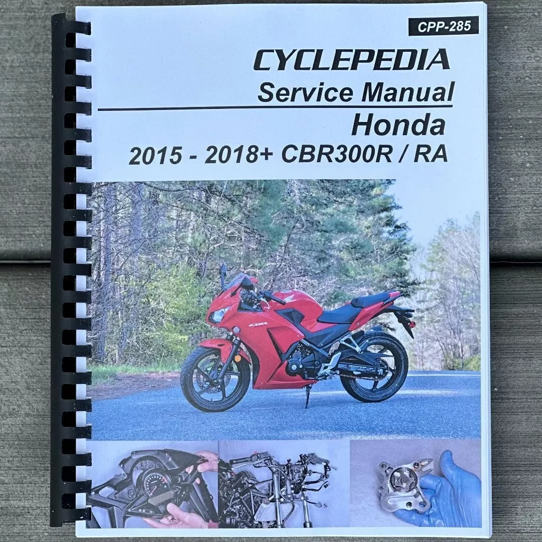 2015-2023 Honda CBR300R CBR300 CBR 300 SERVICE & REPAIR MANUAL ...