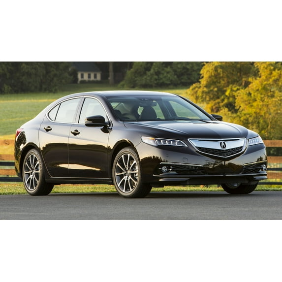 2015 Acura TLX - 12x18 Inch Laminated Poster - Stunning Detail and Bold ...