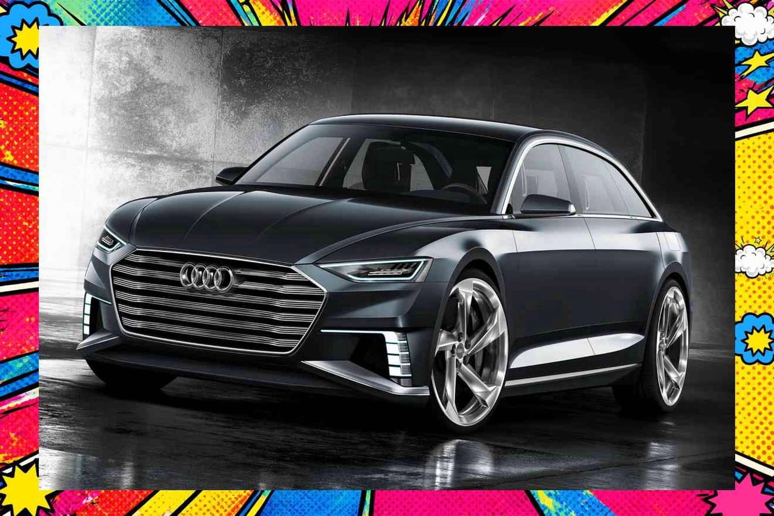 2015 Audi Prologue Avant - Pop Art Edition | 20x30 Inch Laminated ...