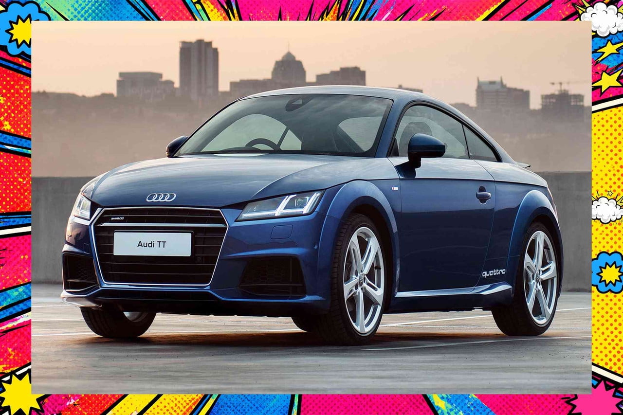 2015 Audi TT Coupe S Line ZA - Pop Art Edition | 24x36 Inch Glossy ...