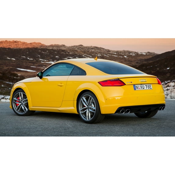 2015 Audi TTS Coupe AU Style B - 20x30 Inch Glossy Laminated Poster ...