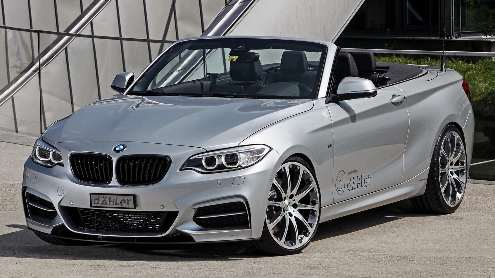 2015 BMW M235i Convertible by Dahler Car - 24x36 Inch Glossy Laminated ...