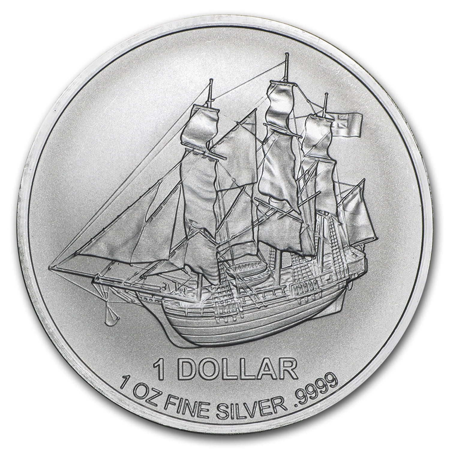 2015 Cook Islands 1 oz Silver Bounty Coin - Walmart.com