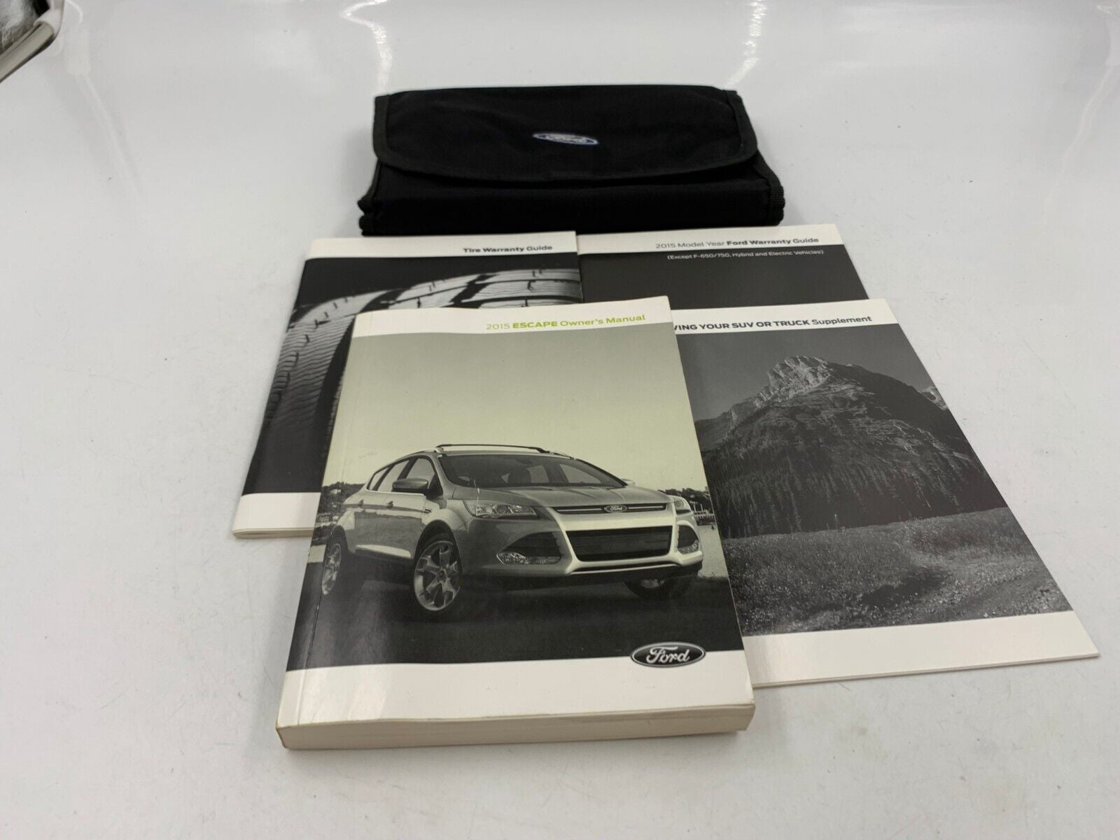2015 Ford Escape Owners Manual Handbook Set with Case OEM N03B03055 ...