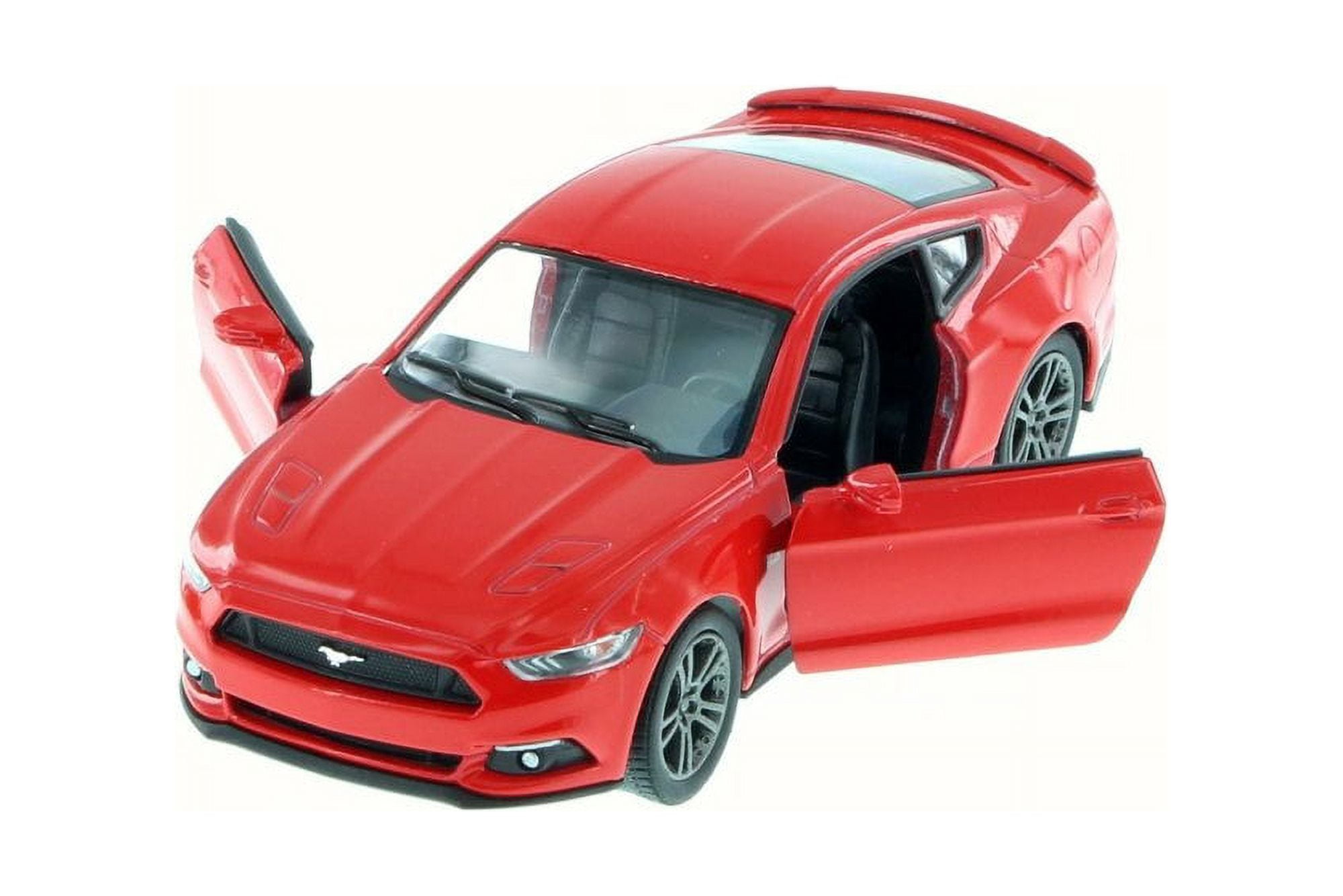 2015 Ford Mustang GT, Red - Kinsmart 5386D - 1/38 Scale Diecast Model ...