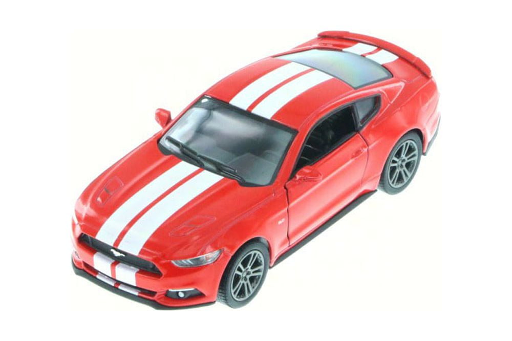 2015 Ford Mustang GT, Red - Kinsmart 5386DF - 1/38 Scale Diecast Model ...