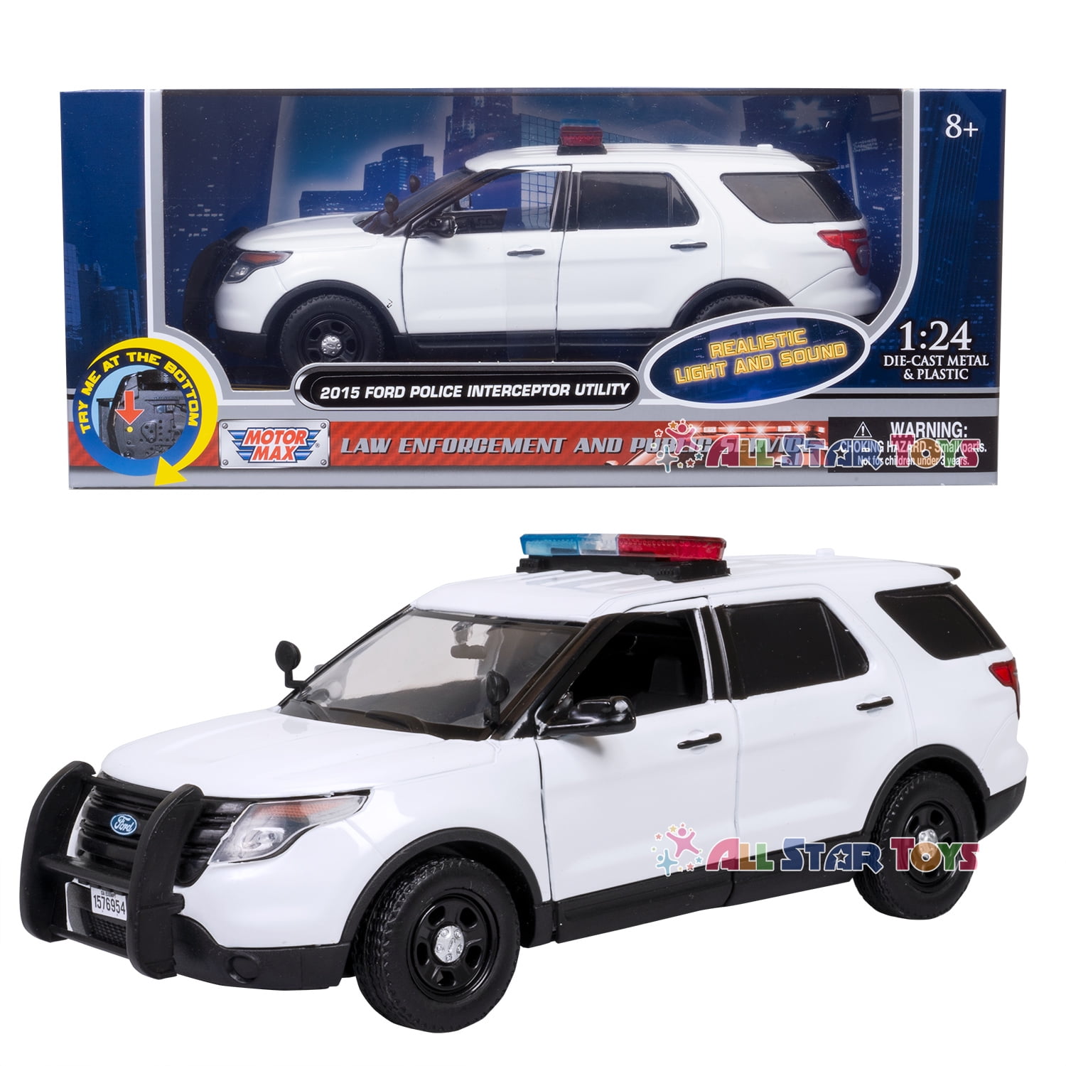 2015 Ford Unmarked Police Interceptor Utility w/Lights and Sounds ...