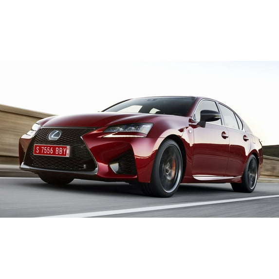 2015 Lexus GS F - 24x36 Inch Laminated Poster - Stunning Detail and ...