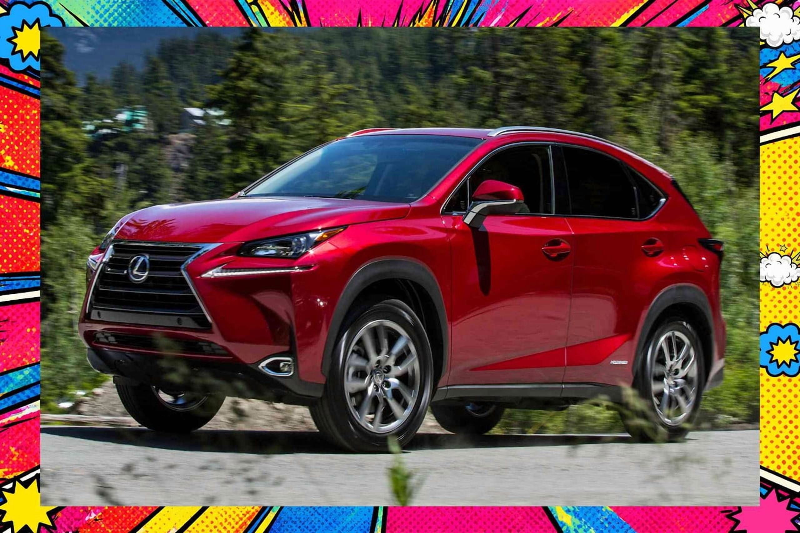 2015 Lexus NX Hybrid - Pop Art Edition | 20x30 Inch Laminated Poster ...
