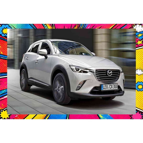 2015 Mazda CX-3 - Pop Art Edition | 20x30 Inch Laminated Poster ...