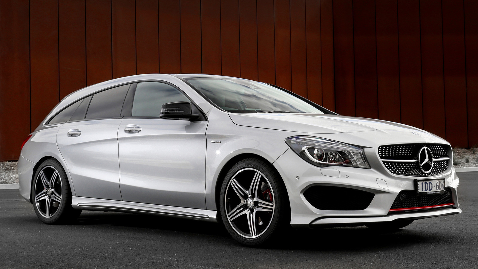 2015 Mercedes-Benz CLA-Class Sport Shooting Brake AU Car Poster - 12x18 ...