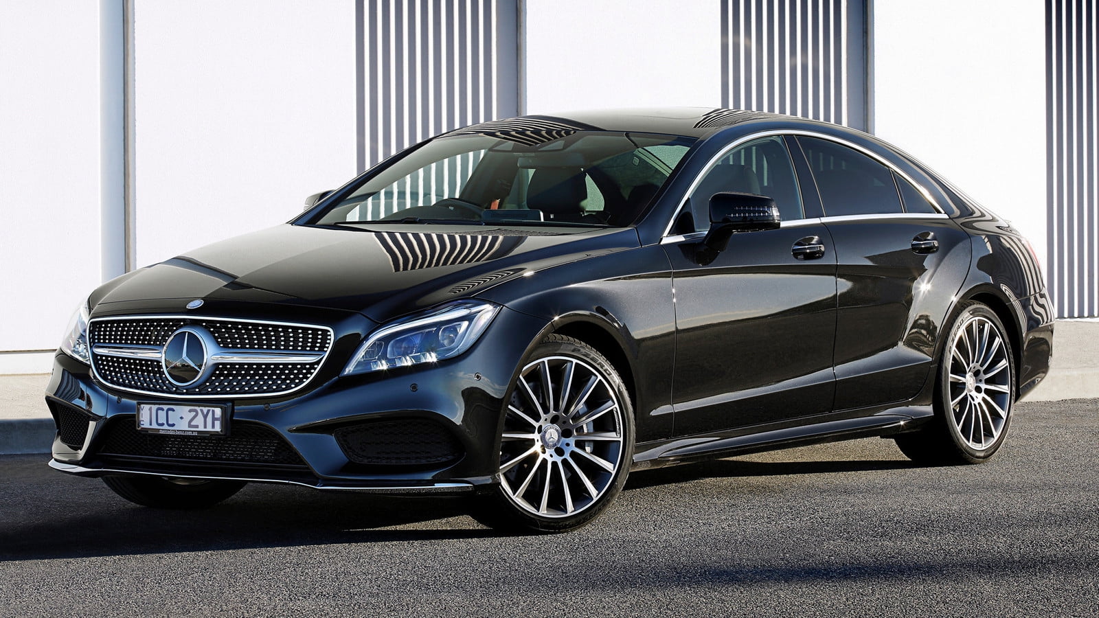 2015 Mercedes Benz CLS Class AMG Line AU Car - 24x36 Inch Laminated ...